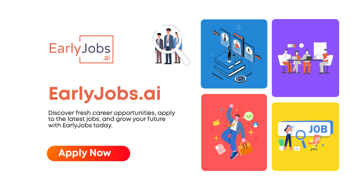 Find Your Dream Job| Freshers Jobs | Internships | Earlyjobs.ai